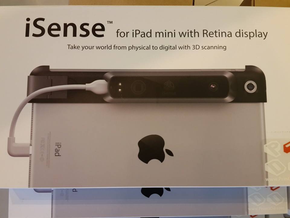 iSense 3D Scanner | 3DD Digital Fabrication เครื่องพิมพ์3มิติ สแกนเนอร์ ...