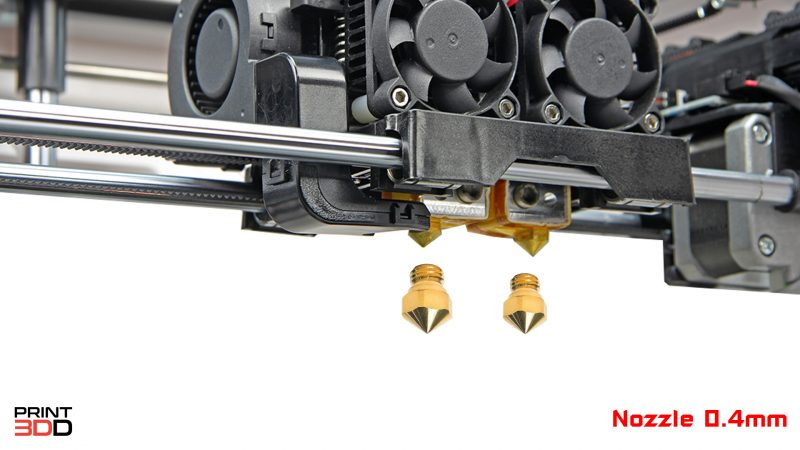Nozzle for Flashforge หัวฉีดเส้นขนาด 0.4mm | 3DD Digital Fabrication ...