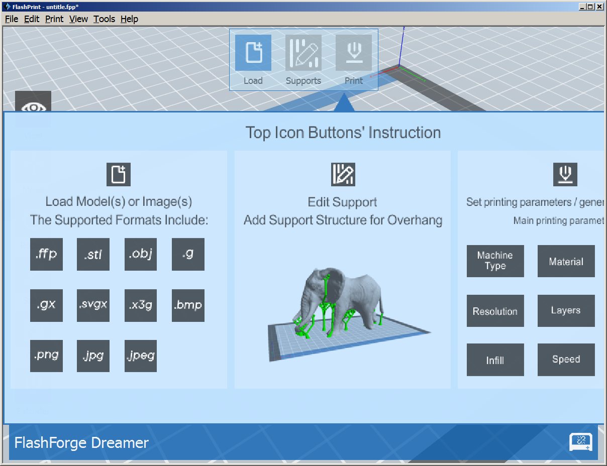 มีอะไรใหม่ใน FlashPrint 3.12.0 | 3DD Digital Fabrication เครื่องพิมพ์3 ...