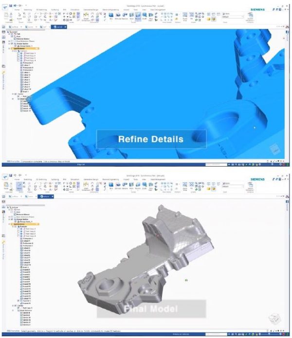 กระบวนการวิศวกรรมย้อนกลับไฟล์คุ้มครบจบในที่เดียวกับ EinScan Reverse Engineering Design Bundle ...
