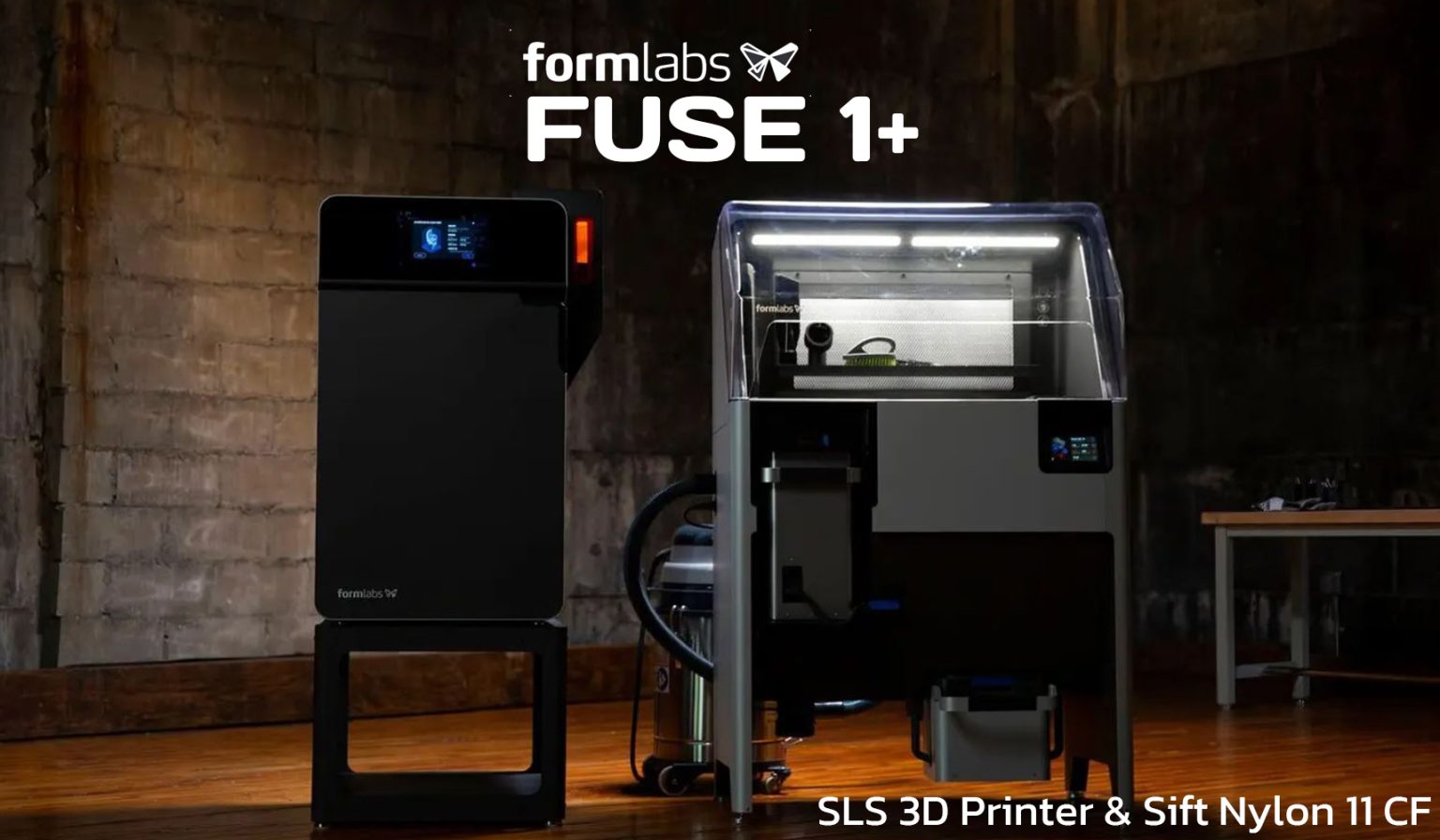 Fuse1/Fuse1+ SLS Printer & Sift เครื่องพิมพ์ 3มิติ SLS Nylon CF | 3DD ...