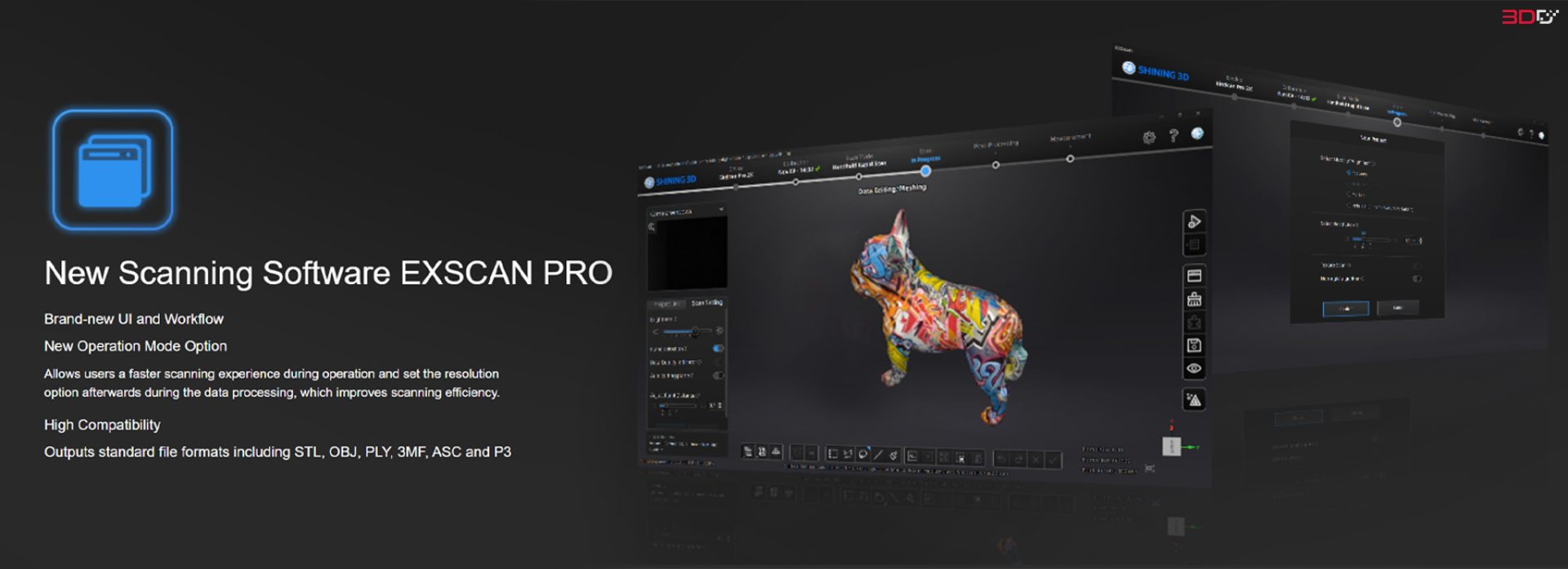EinScan Pro 2X V2 new! | 3DD Digital Fabrication เครื่องพิมพ์3มิติ สแกนเนอร์ เลเซอร์