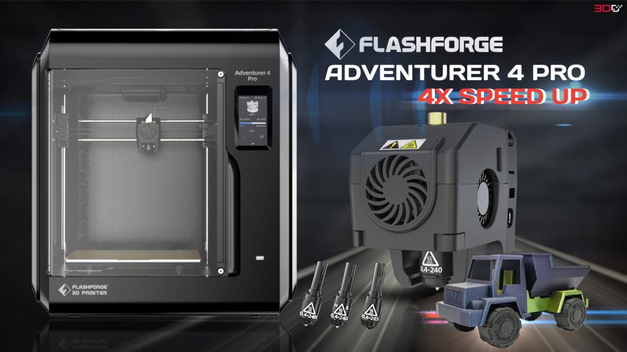 Flashforge Adventurer4/4Pro อัพเกรดใหม่ พิมพ์เร็วขึ้นกว่าเดิม | 3DD ...