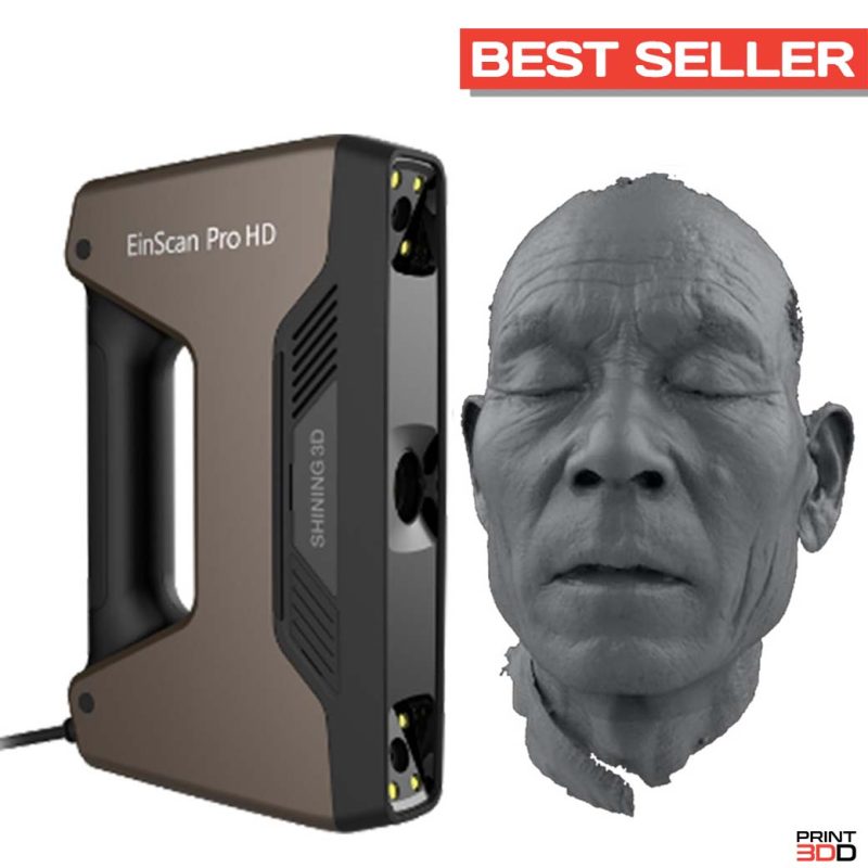 3D Scanner : EinScan Pro HD สร้างแม่พิมพ์ปืนยิงปลา | 3DD Digital ...