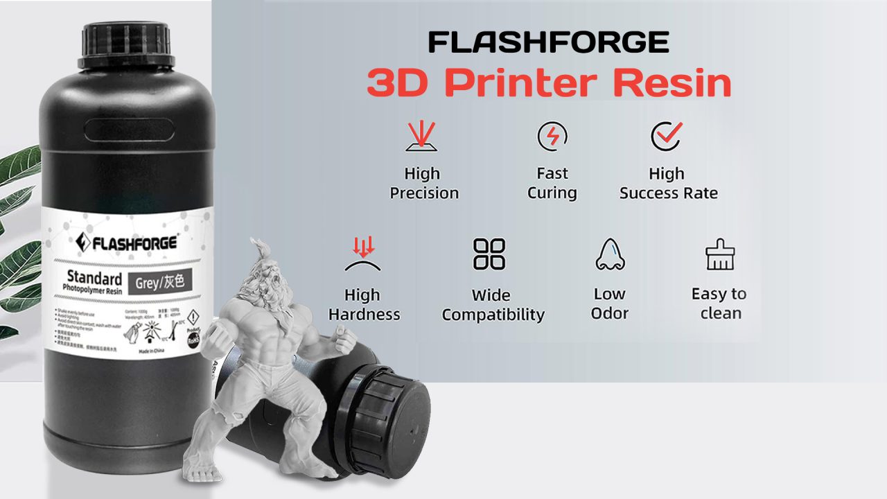 FF Resin Standard 500g/1000g HD (High Detail) | 3DD Digital Fabrication ...