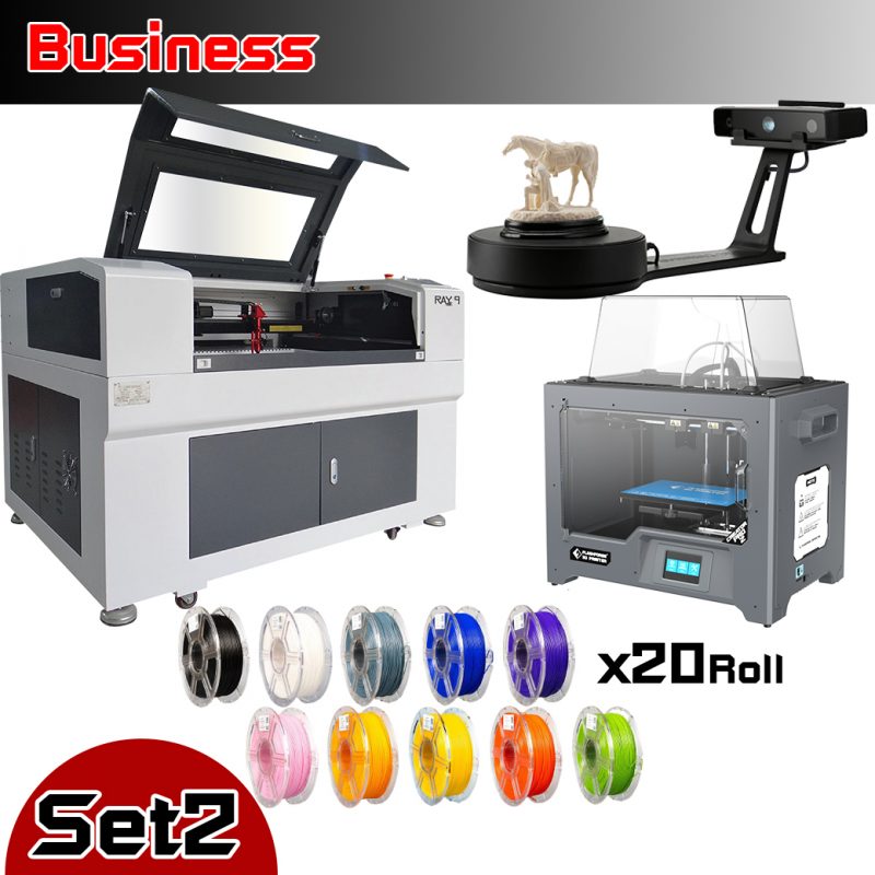 Business Set 2 : Laser / 3D Printer / Scaner เซ็ตคุ้มค่า ประหยัด ...