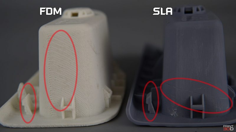 เปรียบเทียบความสวย FDM vs SLA ต่างกันขนาดไหน | 3DD Digital Fabrication ...