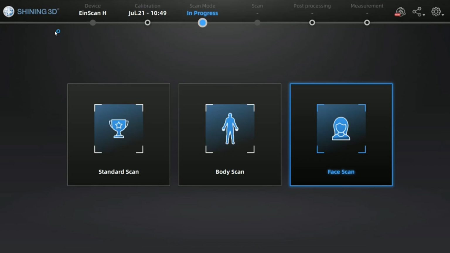 Einscan H Software Update กับ Face Scan Mode | 3DD Digital Fabrication ...