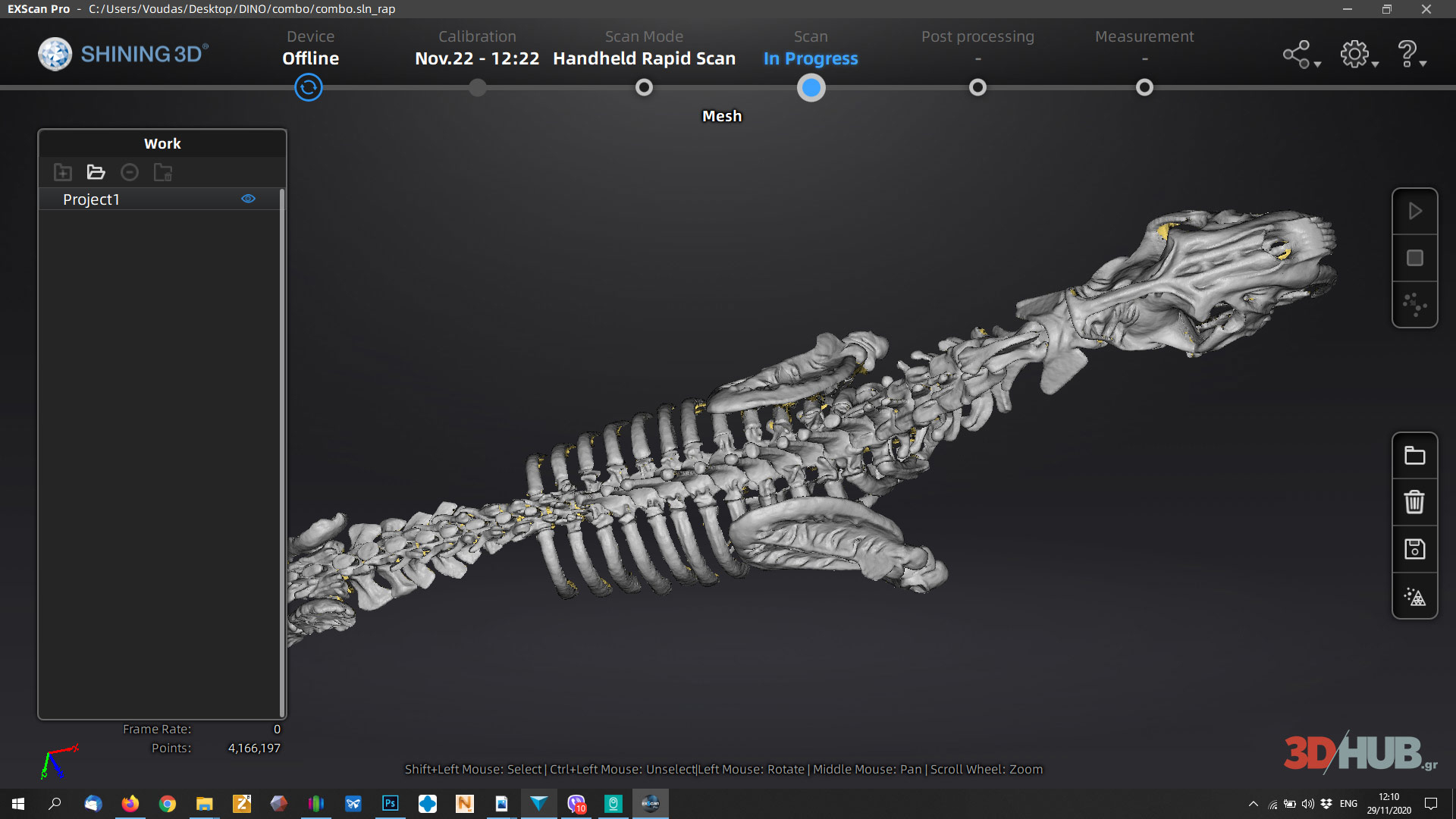 ใช้ 3D Scaner ช่วยการฟื้นฟูประติมากรรมยุคก่อนประวัติศาสตร์ด้วย EinScan ...