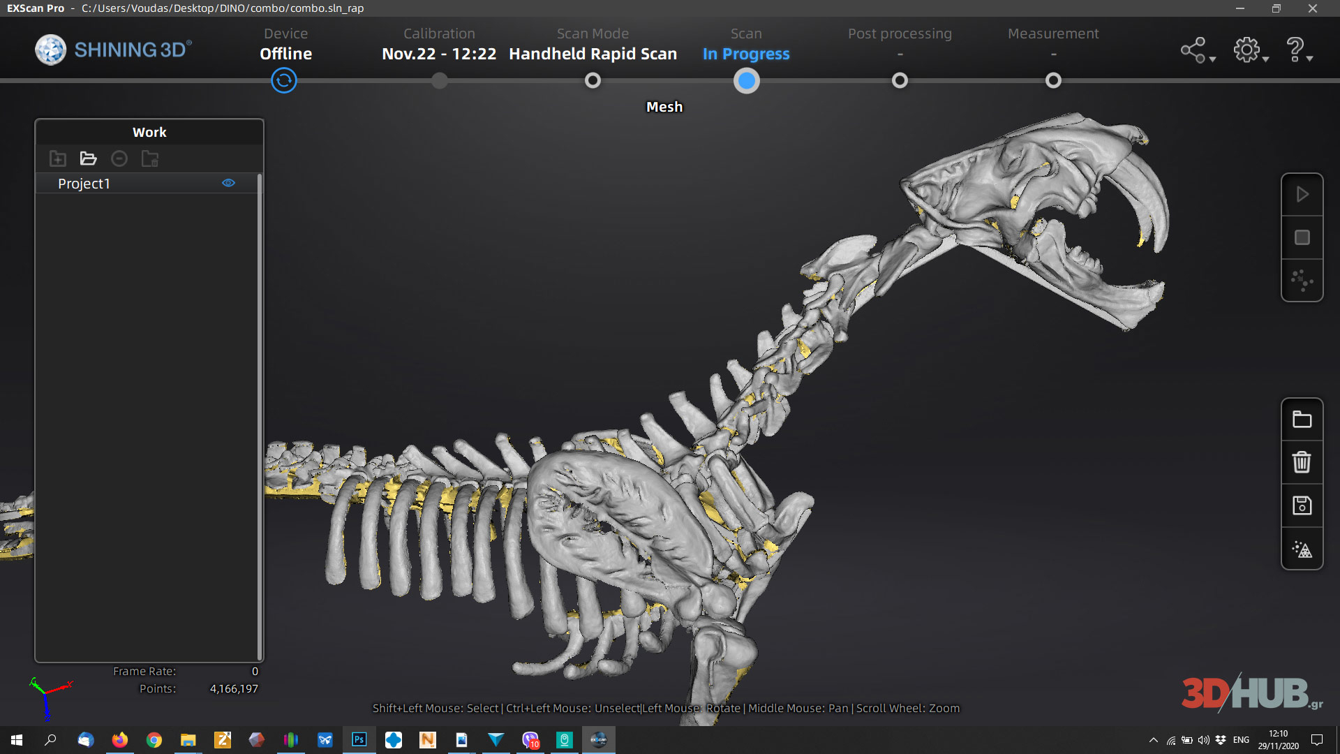 ใช้ 3D Scaner ช่วยการฟื้นฟูประติมากรรมยุคก่อนประวัติศาสตร์ด้วย EinScan ...