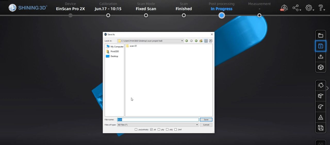 ExScan Pro | 3DD Digital Fabrication เครื่องพิมพ์3มิติ สแกนเนอร์ เลเซอร์