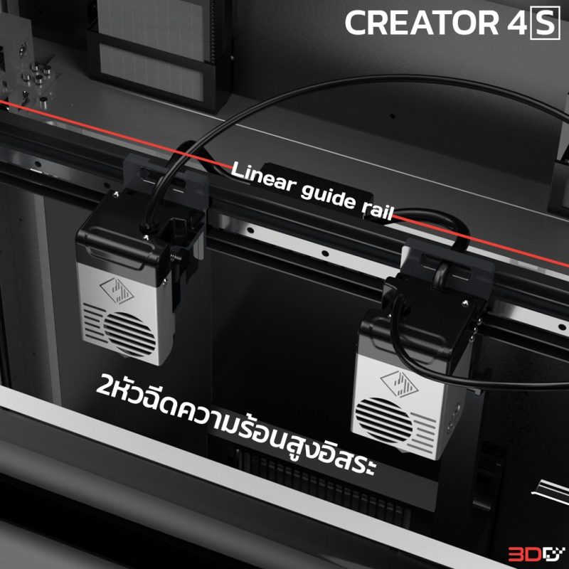 Flashforge Creator 4s | 3DD Digital Fabrication เครื่องพิมพ์3มิติ ...