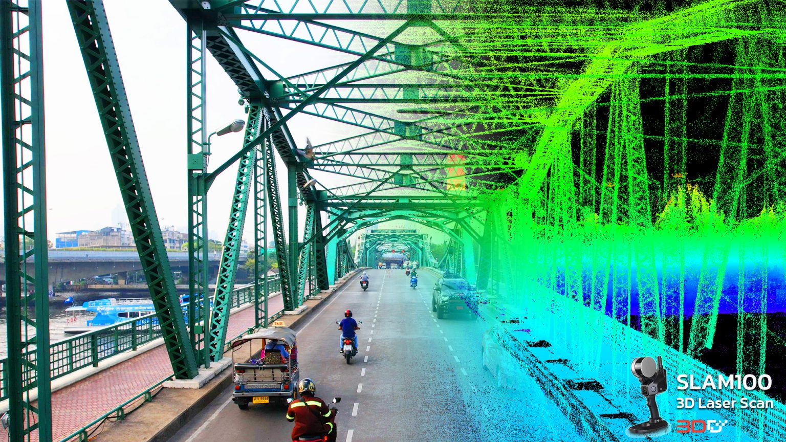 SLAM100 Handheld Lidar Scanner | Space Capture แบบมือถือระดับโปรเครื่อง ...