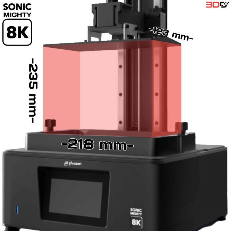 Phrozen Sonic Mighty 8K 3D Printer LCD | 3DD Digital Fabrication ...