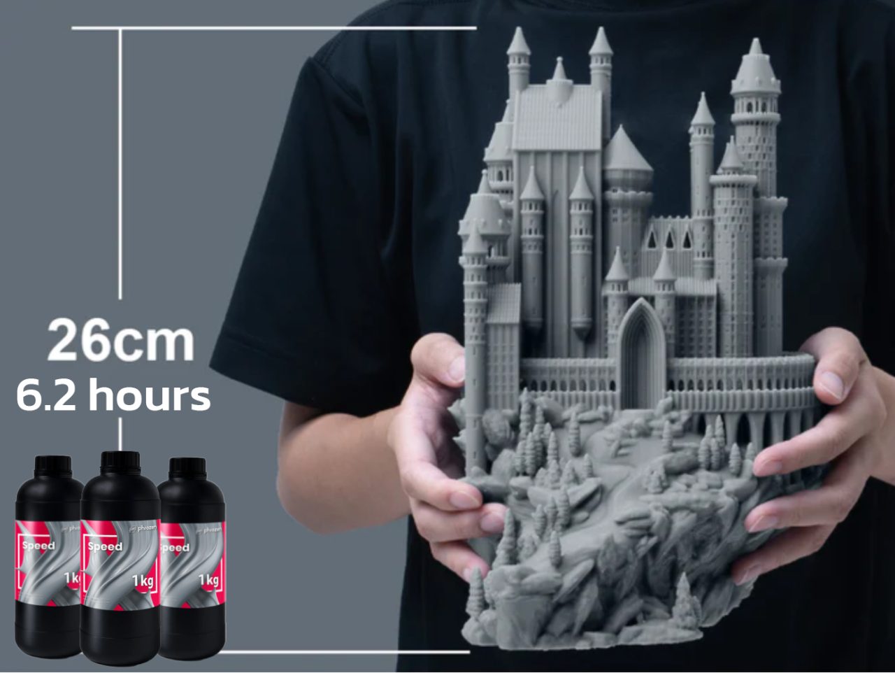 Phrozen Speed Resin 1000g (Fast Print x8) | 3DD Digital Fabrication ...