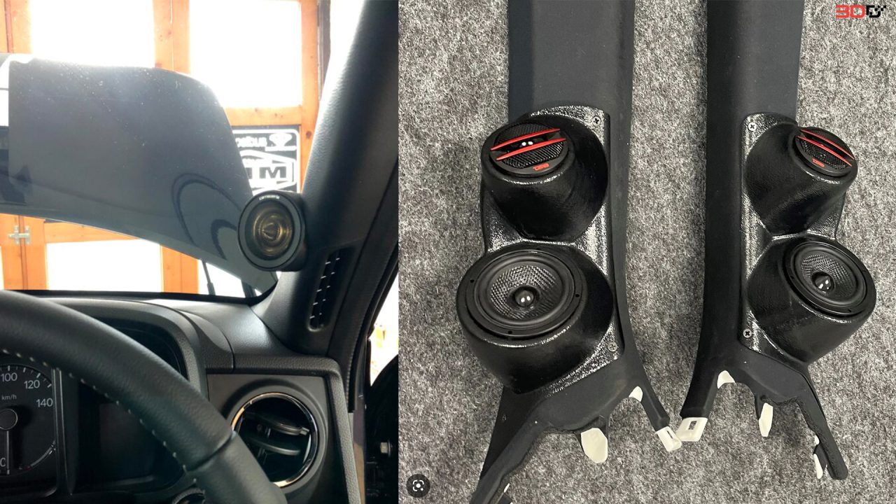 3D Scanner ตัวช่วยอุตสาหกรรม Car Audio จากการ Custom Tweeter Mount ...