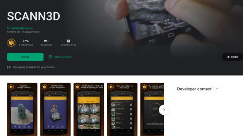 Top 10 Application 3D Scanner ใช้งานได้ในมือถือ (Iphone & Androi) | 3DD ...