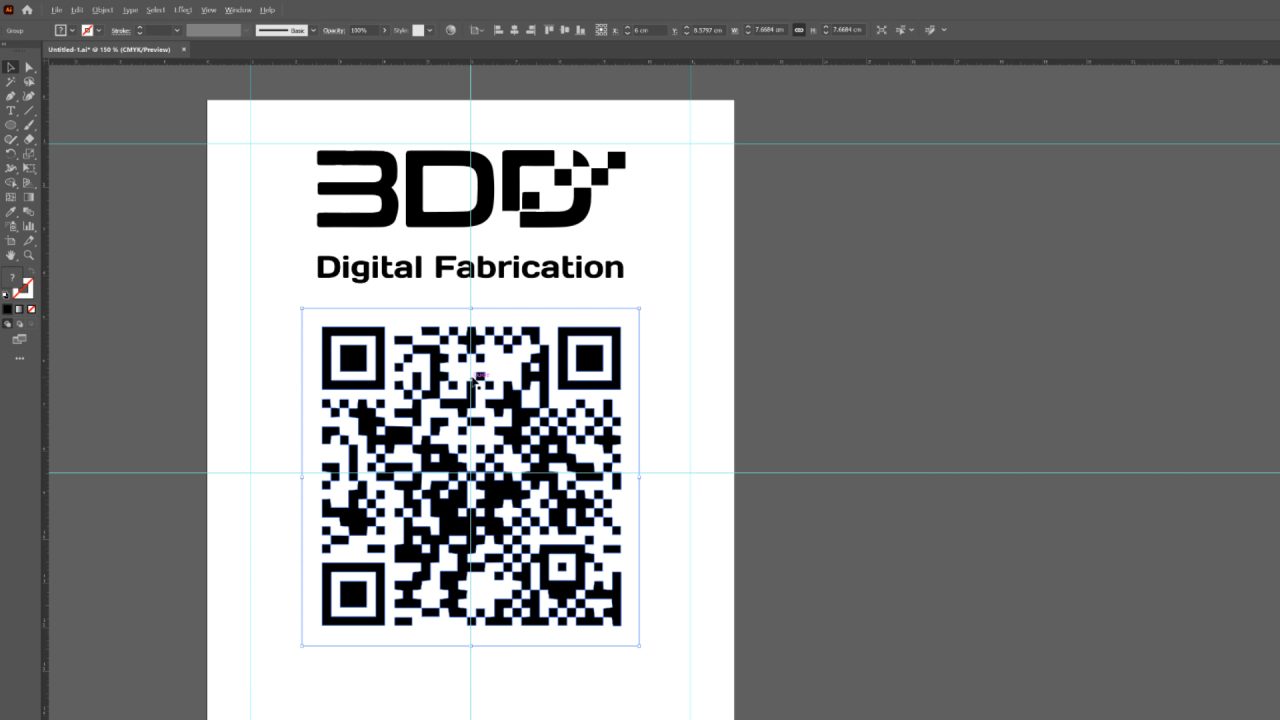 เทคนิคดีๆใช้สร้างไฟล์ Vector แบบง่ายๆเพื่อ Laser ทำป้าย QR Code Scan ...