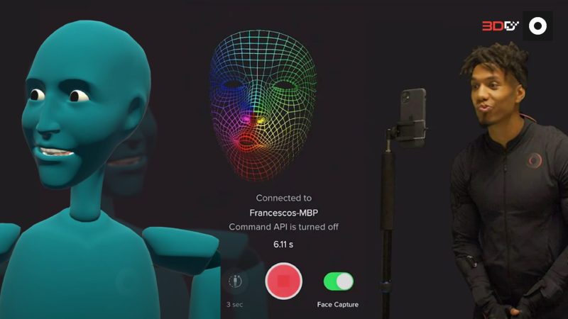 FACE CAPTURE ตรวจจับเคลื่อนไหวใบหน้า การพูด แสดงอารมณ์ REALTIME | LIVE ...