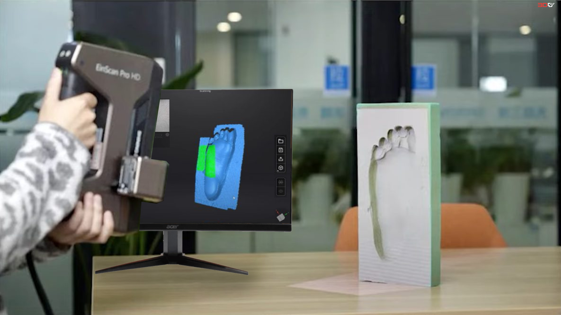 3D Scanner Solution กับการทำ “พื้นรองเท้า” | 3DD Digital Fabrication เครื่องพิมพ์3มิติ สแกนเนอร์ ...