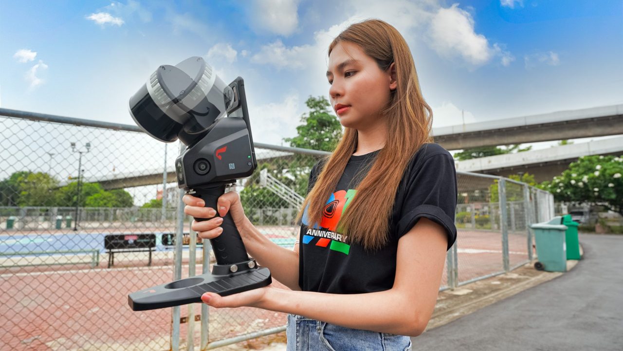 SLAM100 Handheld Lidar Scanner | Space Capture แบบมือถือระดับโปรเครื่อง ...