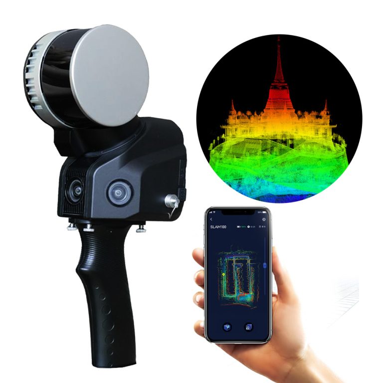 SLAM100 Handheld Lidar Scanner | Space Capture แบบมือถือระดับโปรเครื่อง ...