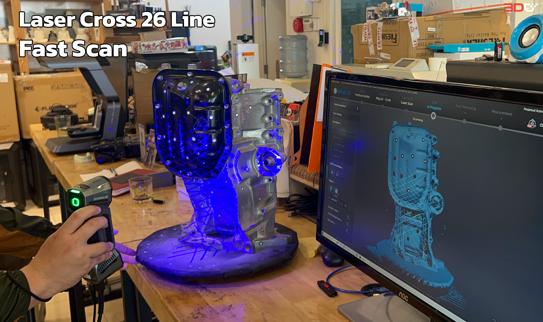 Review : พาส่อง FreeScan Combo จาก Shining3D กับ “4 Scanning Modes” ที่ตอบโจทย์ผู้ใช้ที่หลากหลาย ...