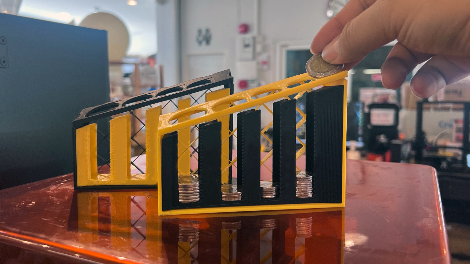Auto Coin Sorter อุปกรณ์แยกเหรียญอัตโนมัติจาก 3D Printer FDM | 3DD ...
