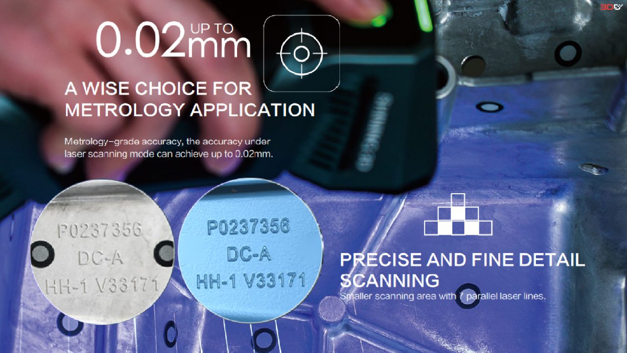 FreeScan Combo – 3D Scanner Hybrid Light Source and Multifunctional ...