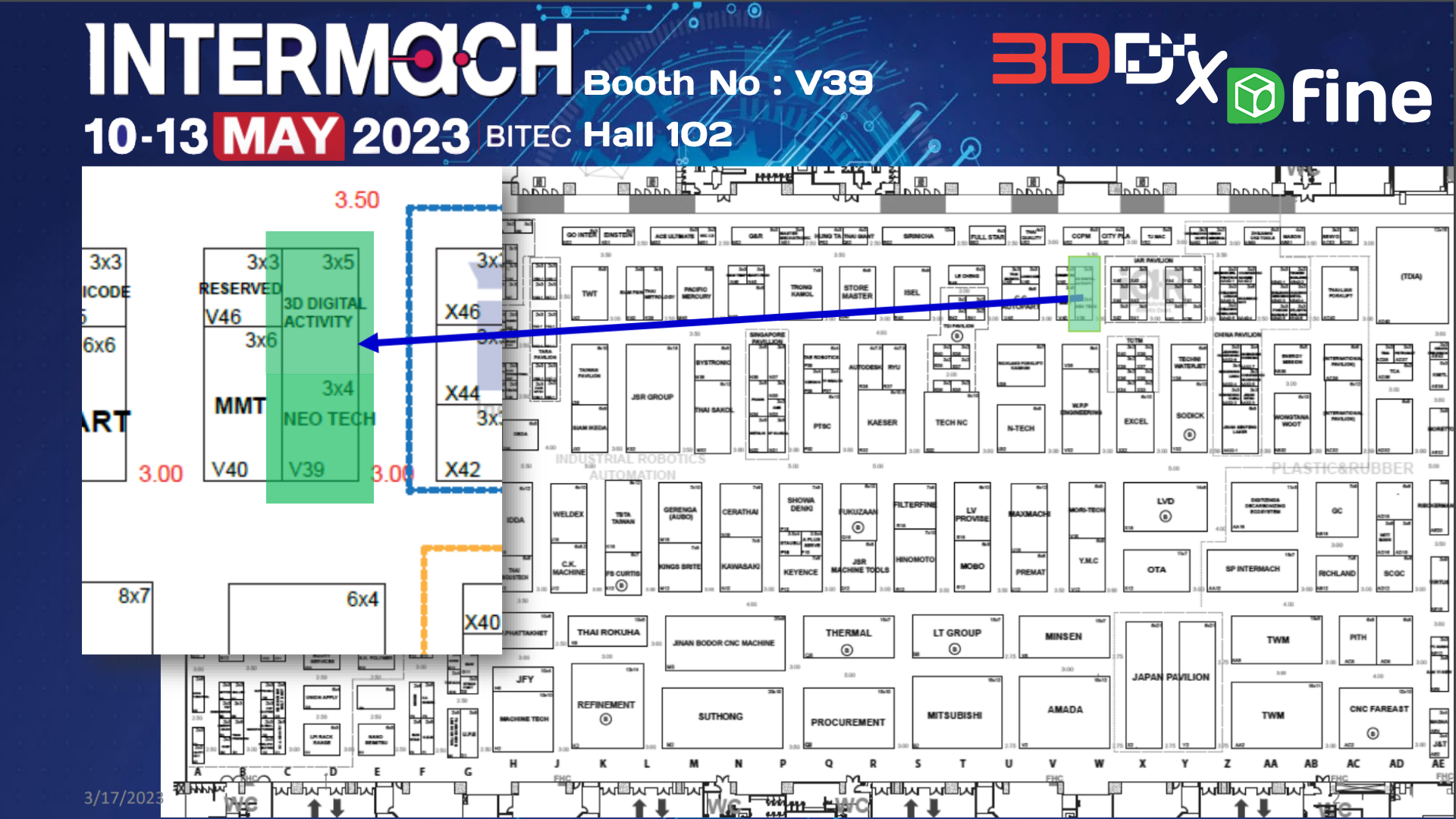 INTERMACH 2023 งานเเสดงเทคโนโลยีอุตสาหกรรมการผลิตแห่งปี 10-13 พ ค. 66 | 3DD Digital Fabrication ...