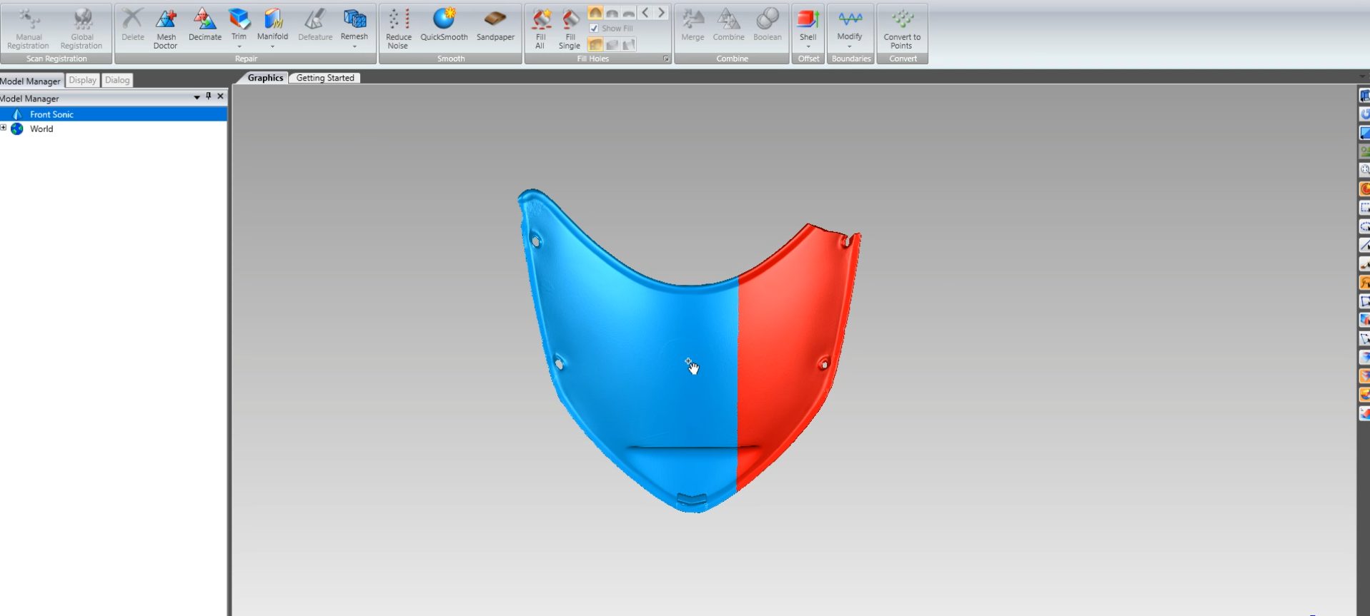ซ่อมชุดสีมอเตอร์ไซต์ด้วยกระบวนการ 3D Scanner & 3D Printer | 3DD Digital ...