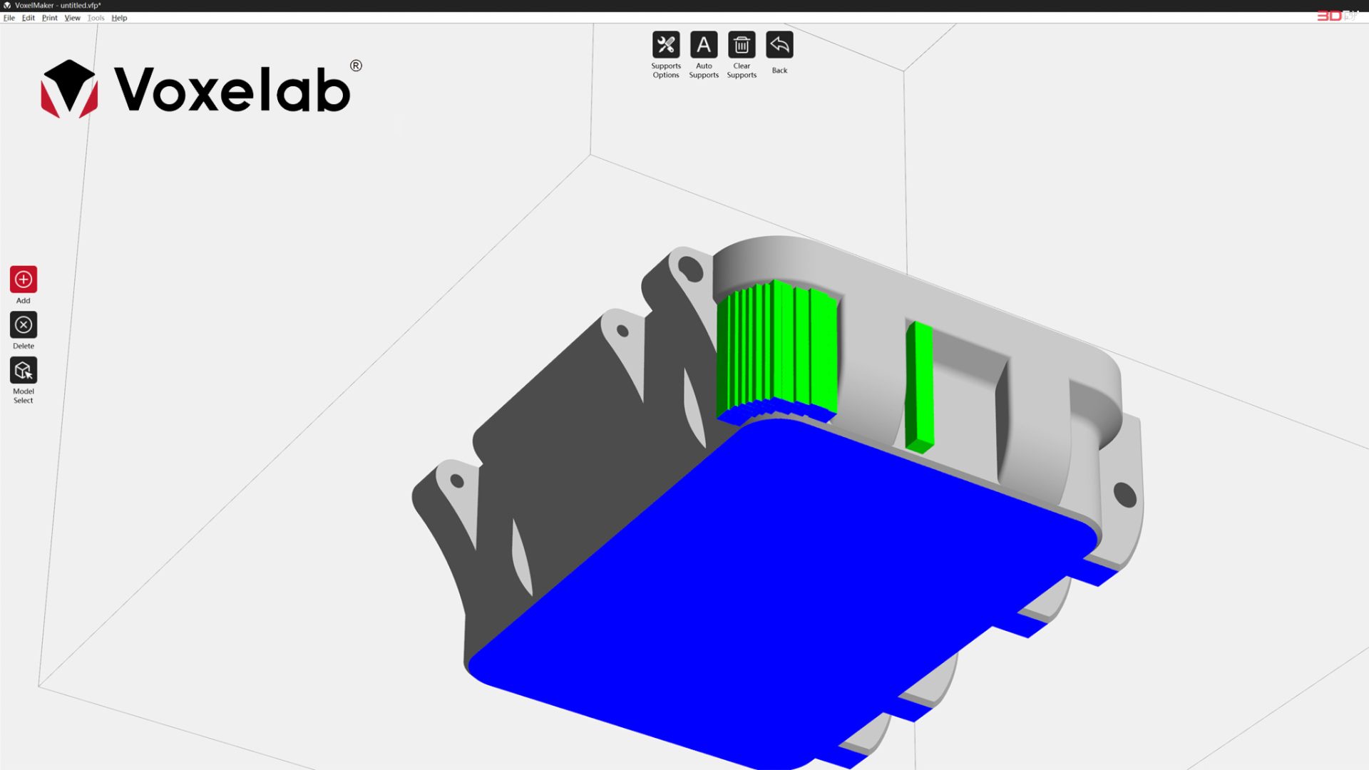VoxelMaker Slicer For 3D Printer Voxelab Aquila X3 | 3DD Digital Fabrication เครื่องพิมพ์3มิติ ...