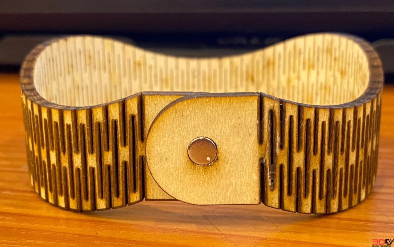 Laser Cut Wooden Hand Bracelet | 3DD Digital Fabrication เครื่องพิมพ์3 ...
