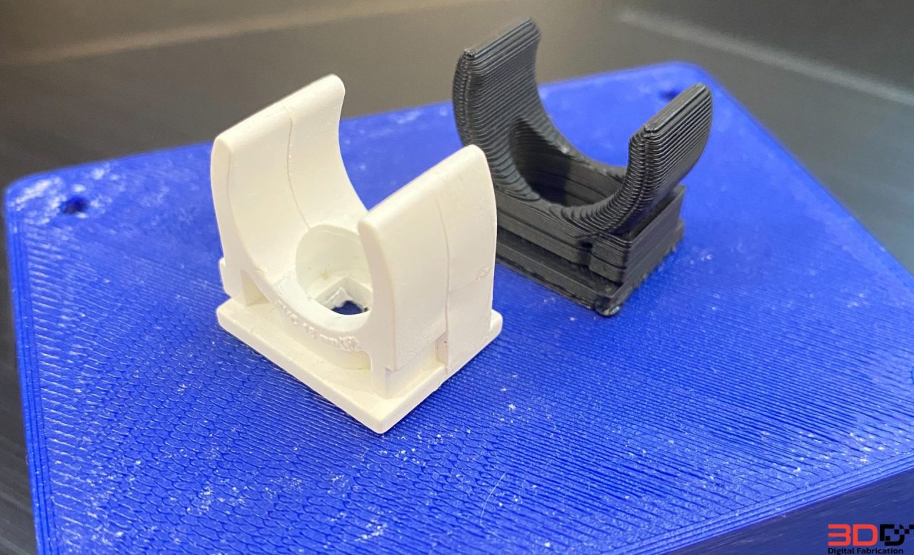 คลิปก้ามปู จัดระเบียบล็อคท่อ PVC (Claw clip) 3D Printer | 3DD Digital ...