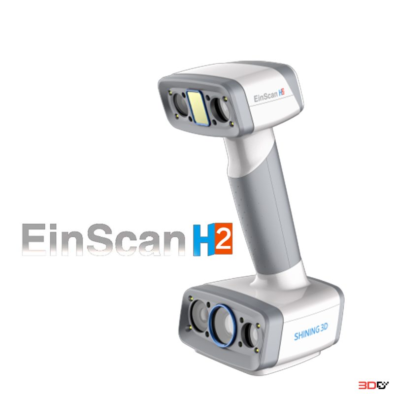 EinScan H2 – 3D Scanner Hybrid Infrared & White LED | 3DD Digital ...