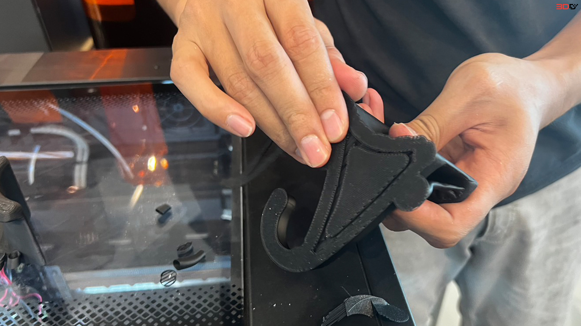 ไม้แขวนกระเป๋า เก็บทรงหูหิ้วจาก 3D Printer | 3DD Digital Fabrication ...