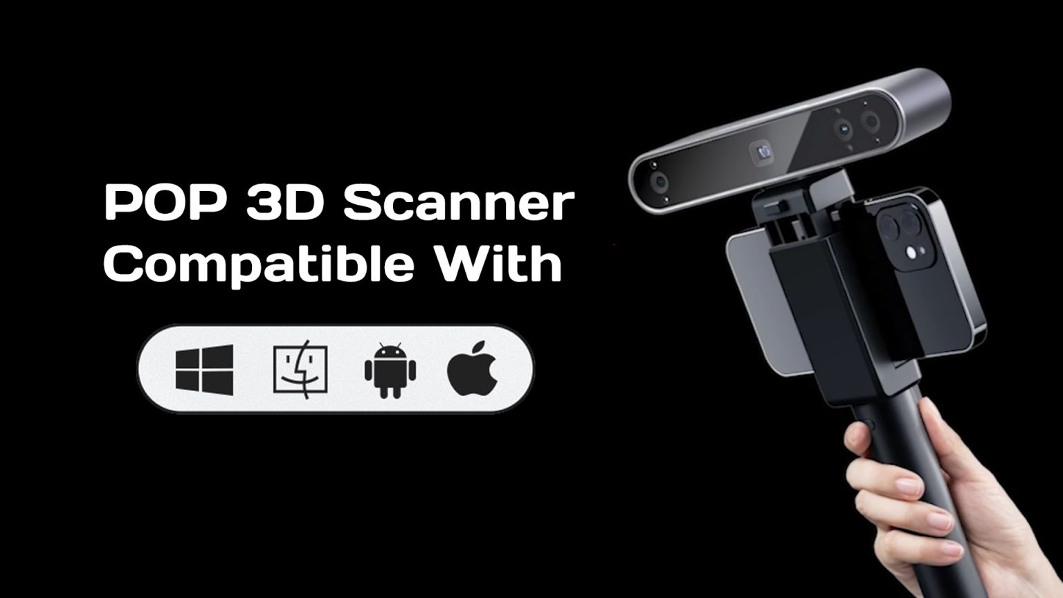 Revopoint POP 3 Handheld 3D Scanner with Color | 3DD Digital ...