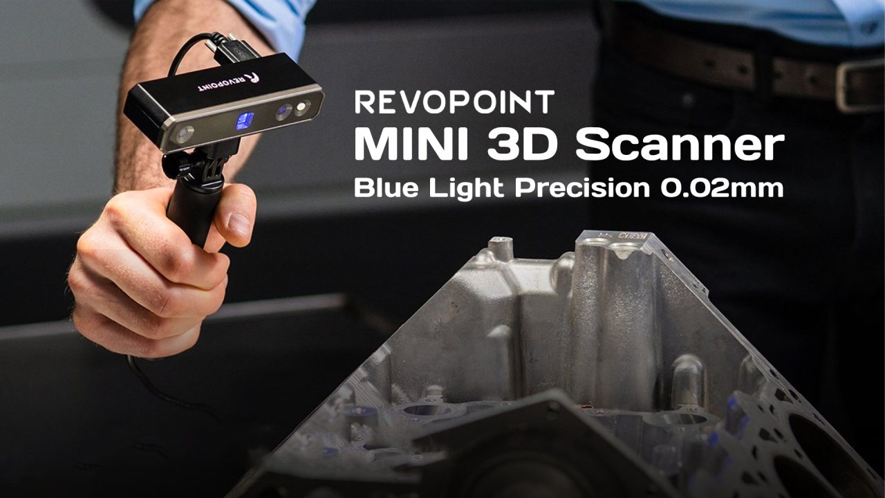Revopoint Mini 3D Scanner (Blue Light丨Precision 0.02mm) | 3DD Digital ...