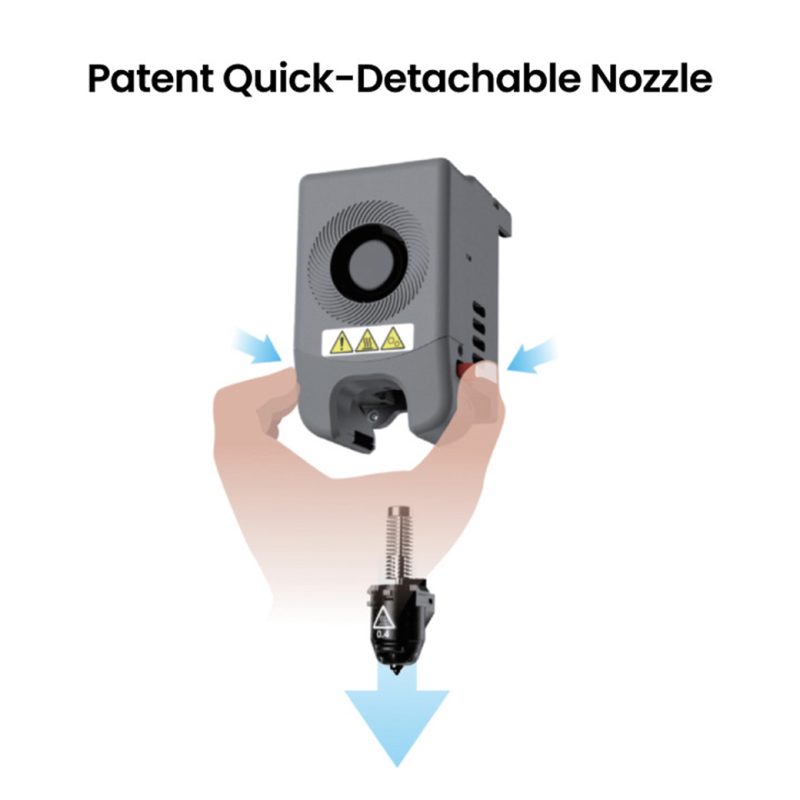 Nozzle For Flashforge Adventurer 5M/ 5M Pro | 3DD Digital Fabrication ...