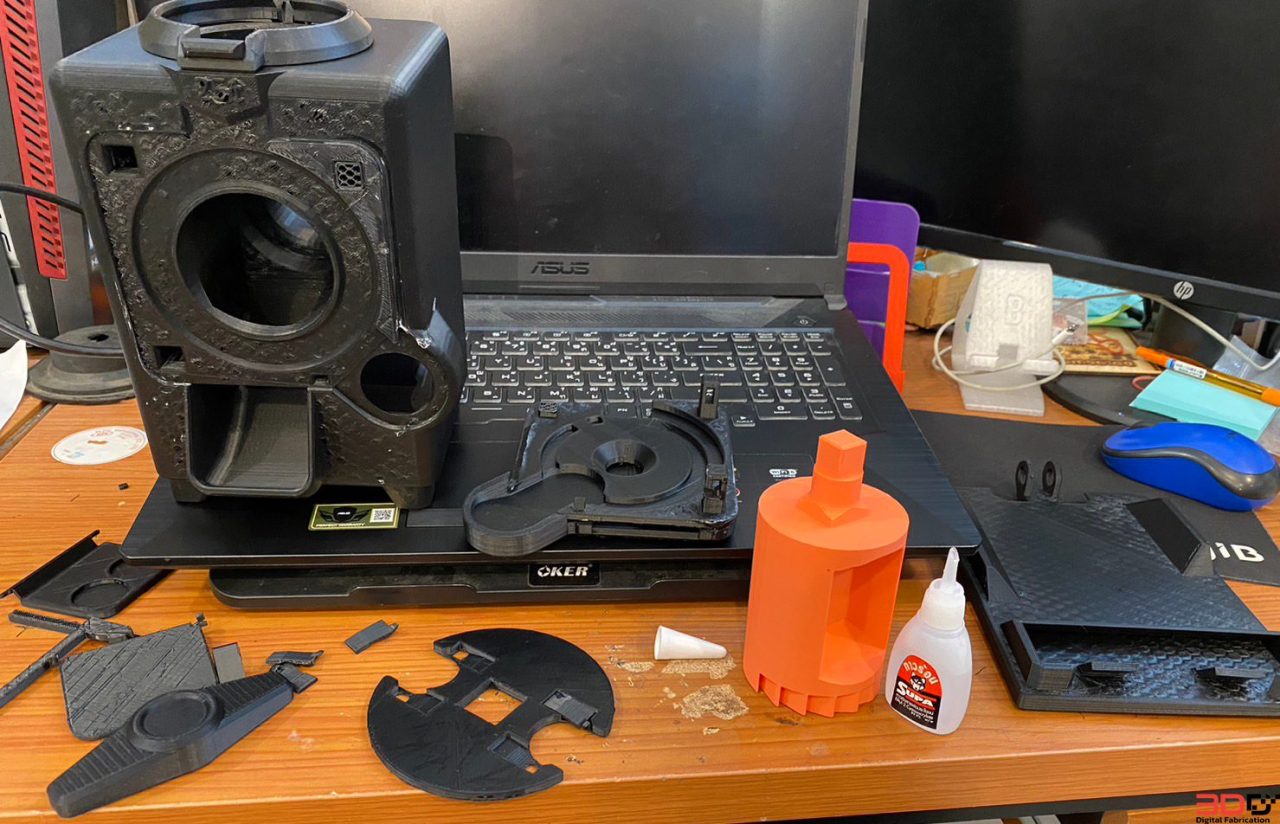 Vending Machine เครื่องหมุนแจกขนมมหัศจรรย์ | 3DD Digital Fabrication ...