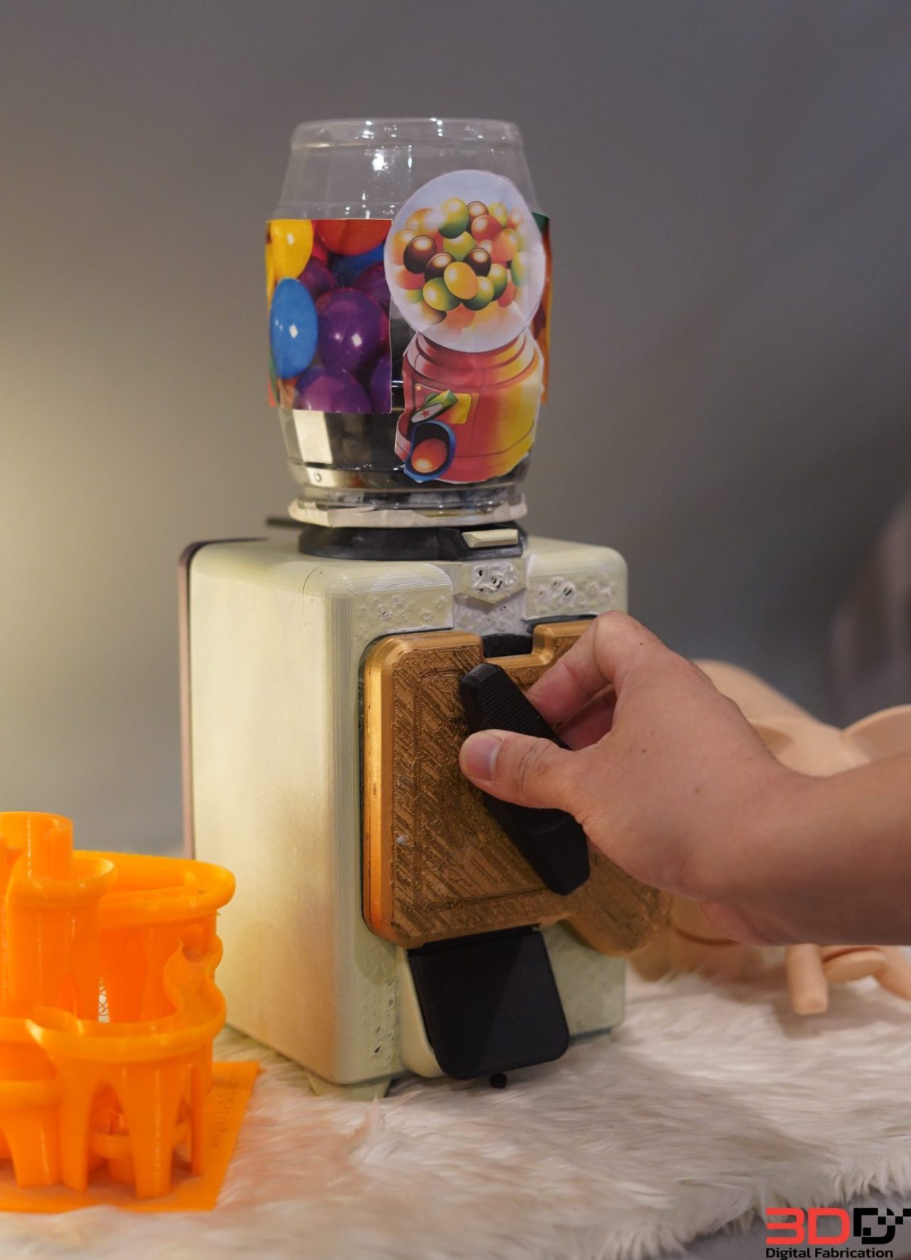 Vending Machine เครื่องหมุนแจกขนมมหัศจรรย์ | 3DD Digital Fabrication ...