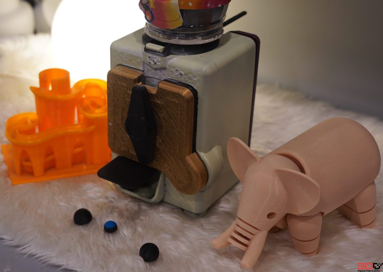 Vending Machine เครื่องหมุนแจกขนมมหัศจรรย์ | 3DD Digital Fabrication ...