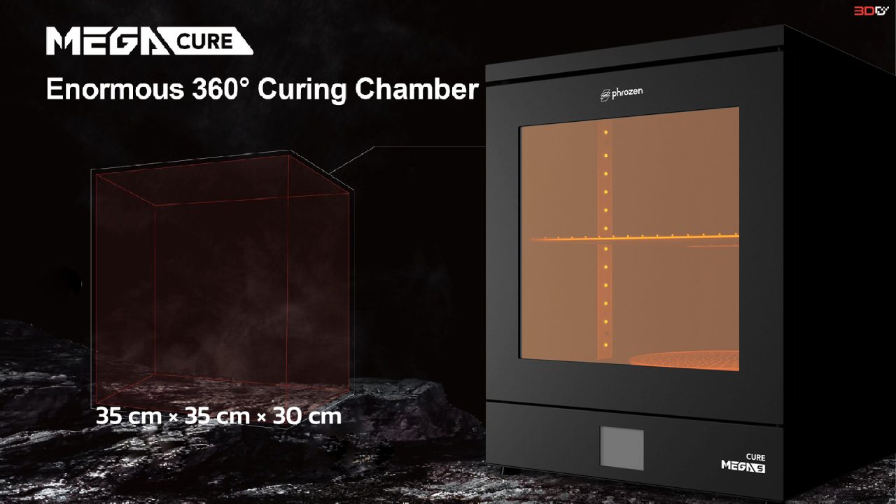 Phrozen Cure Mega S เครื่องอบ UV สำหรับงานเรซิ่น ขนาดใหญ่ | 3DD Digital ...