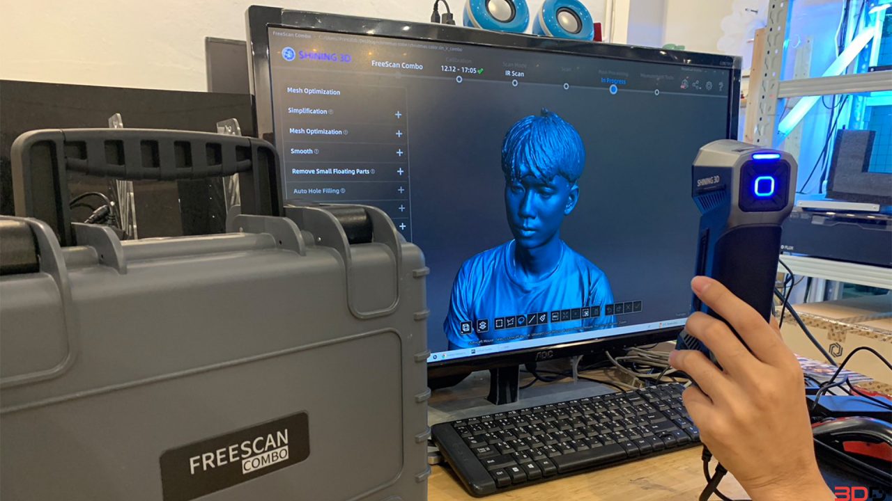 Freescan Combo – โหมด Infrared แสกนคนจริงแล้วปั้นต่อง่ายๆเลย | 3DD ...