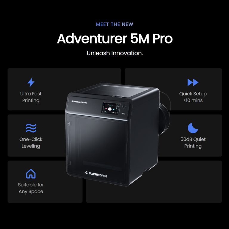 Flashforge Adventurer 5M Pro | 3DD Digital Fabrication เครื่องพิมพ์3 ...