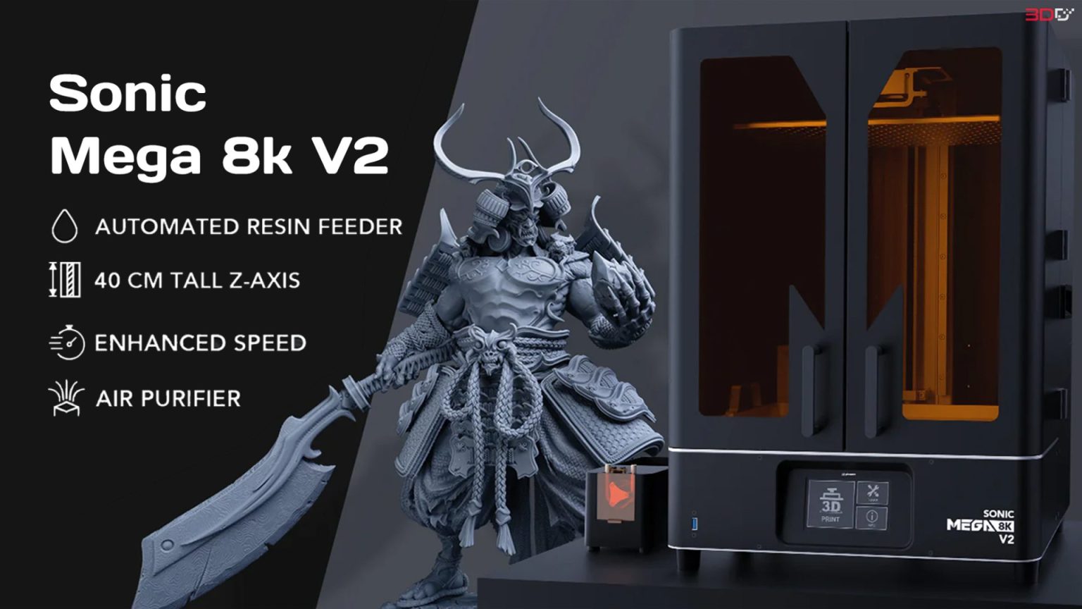 Phrozen Sonic Mega 8K V2 3D Printer Full Metal Exterior | 3DD Digital ...