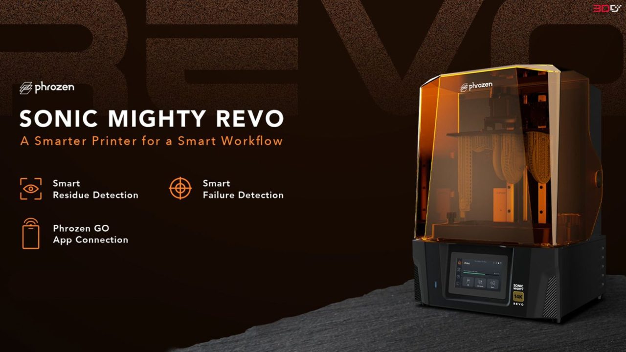 Phrozen Sonic Mighty Revo 14K 3D Printer LCD | 3DD Digital Fabrication ...