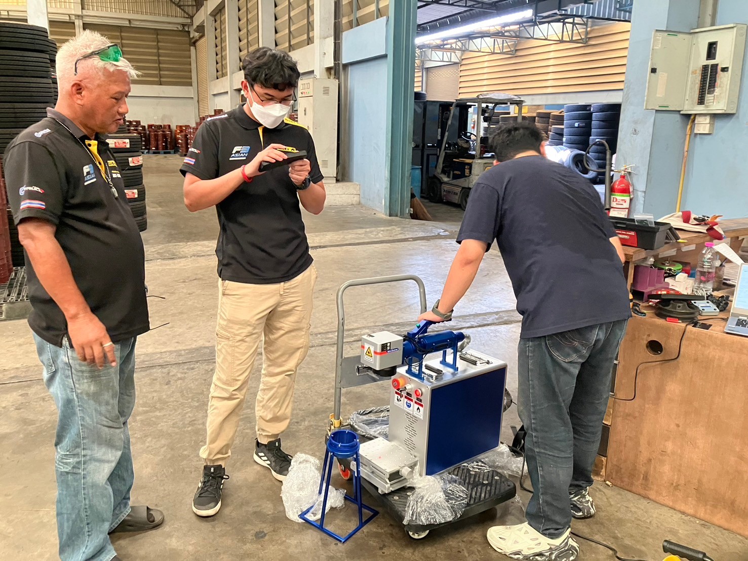 ขอขอบคุณ : บริษัท กู๊ด ไทร์ รีเทรดดิ้ง จำกัด กับ Ray Mark 30E Handheld ...