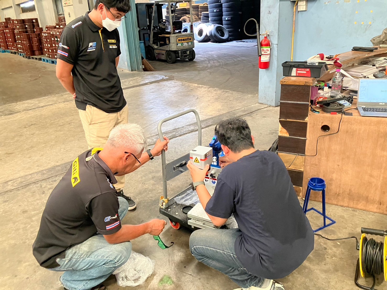 ขอขอบคุณ : บริษัท กู๊ด ไทร์ รีเทรดดิ้ง จำกัด กับ Ray Mark 30E Handheld ...