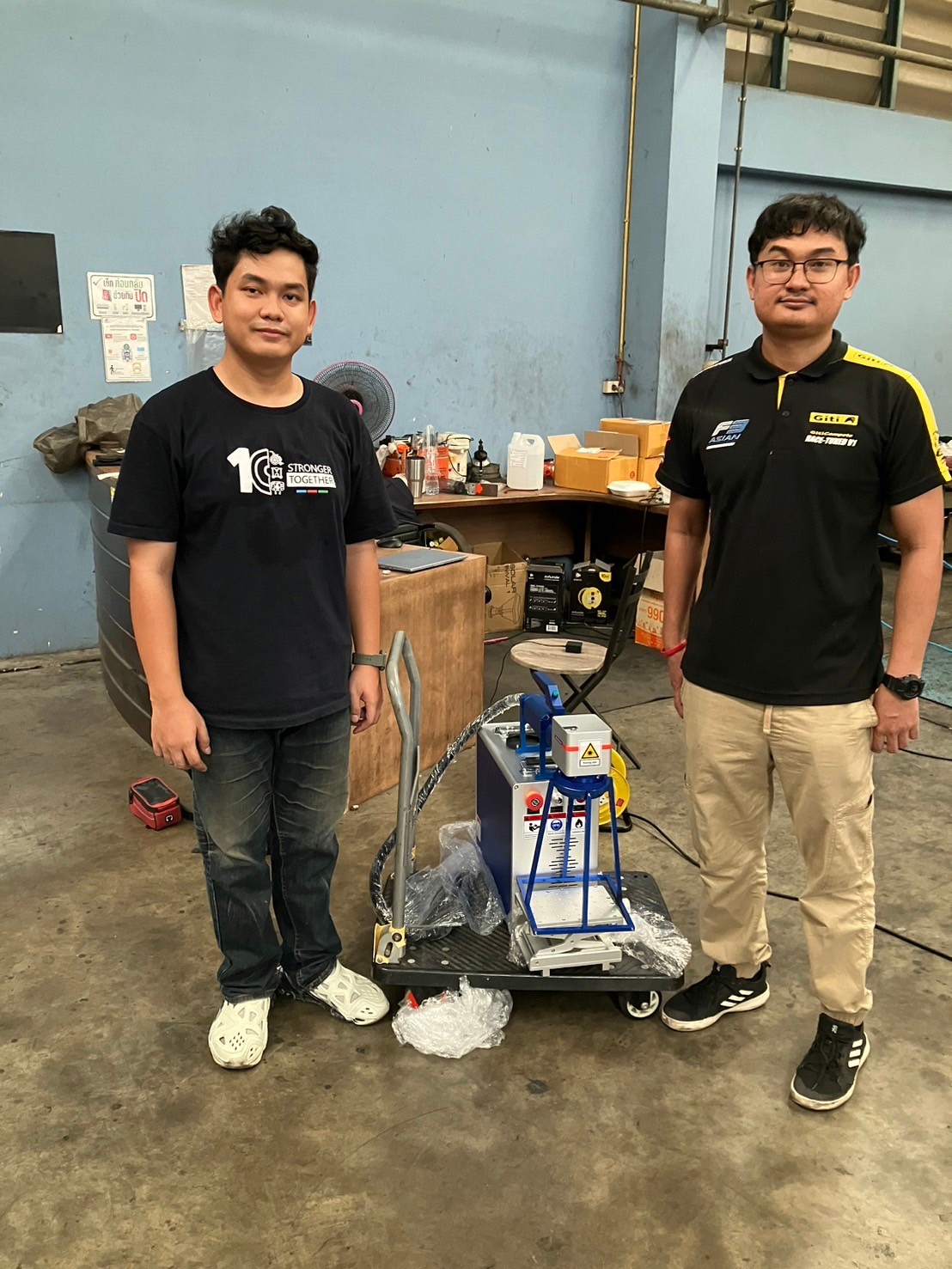 ขอขอบคุณ : บริษัท กู๊ด ไทร์ รีเทรดดิ้ง จำกัด กับ Ray Mark 30E Handheld | 3DD Digital Fabrication ...